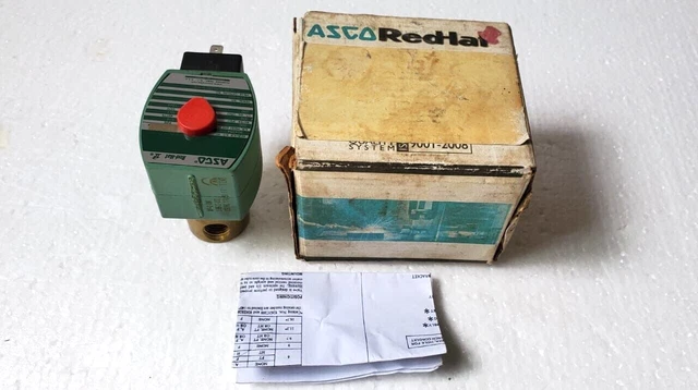 ASCO RED-HAT SOLENOID Coil VALVE SCX8262G2118703 REBUILD KIT 304354 ...