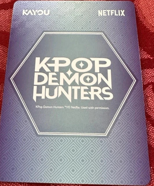 2026 KAYOU KPOP Demon Hunters Collectible Trading Card #KPDH01-SSR-010 ...