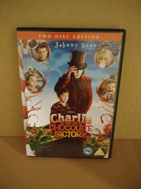 CHARLIE AND THE Chocolate Factory (Two-Disc Edition) DVD (Certificate ...