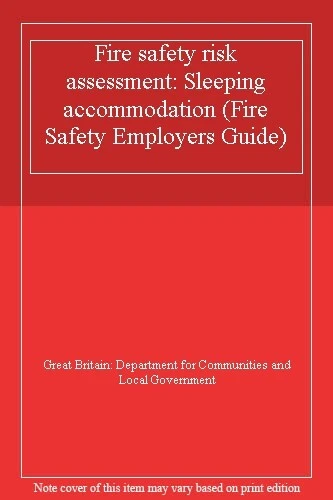 FIRE SAFETY RISK assessment: Sleeping accommodation (Fire Safety ...