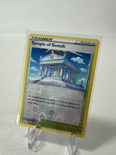 TEMPLE OF SINNOH 155/189 Astral Radiance Uncommon Reverse Holo Pokemon ...