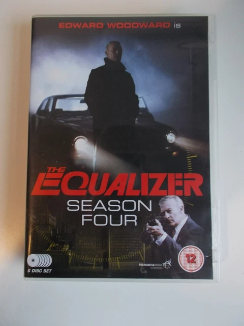 DVD THE EQUALIZER - Complete Season 4. Edward Woodward. (Dvd, 2012) 6 ...