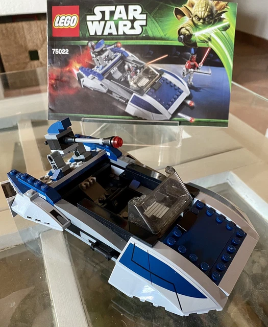LEGO STAR WARS 75022 Mandalorian Speeder + Instructions W/OUT Minifigs ...