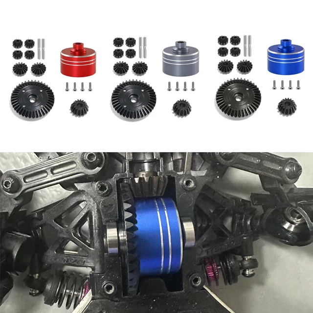 DIFFERENTIAL CASE DIFFERENTIAL Assembly Diff for Tamiya TT02 TT02B 1/10 ...