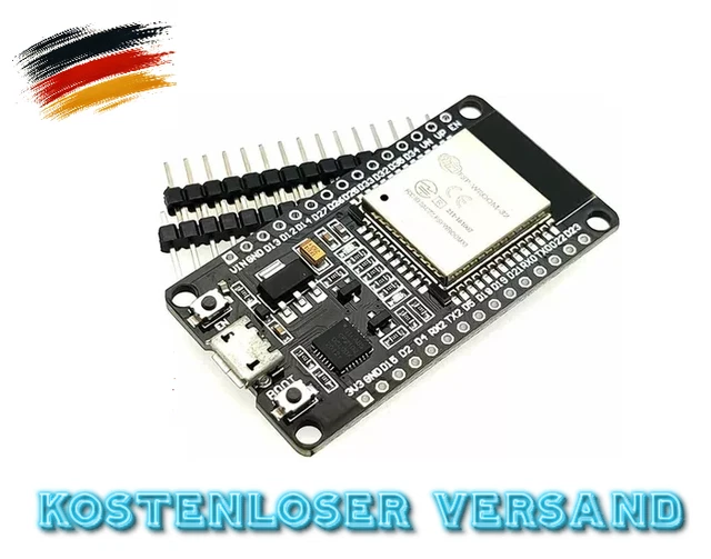 ESP32 DEV KIT V1 WLAN WIFI Development Board WROOM-32 EUR 13,00 ... ESP32 DEV KIT V1 WLAN WIFI Development Board WROOM-32 EUR 13,00 ...