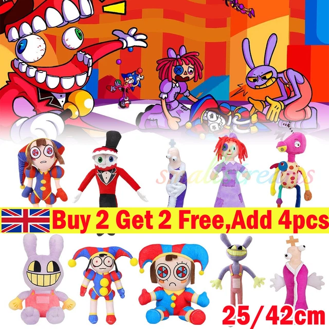 THE AMAZING DIGITAL Circus Plush,Plushies Stuffed Doll,Clown Toy Anime ...