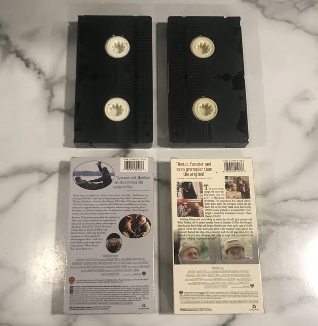GRUMPY OLD MEN + Grumpier Old Men VHS Lot £8.76 - PicClick UK