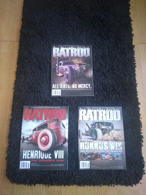 RAT ROD MAGAZINE Issue #39#43#44 £31.90 - PicClick UK