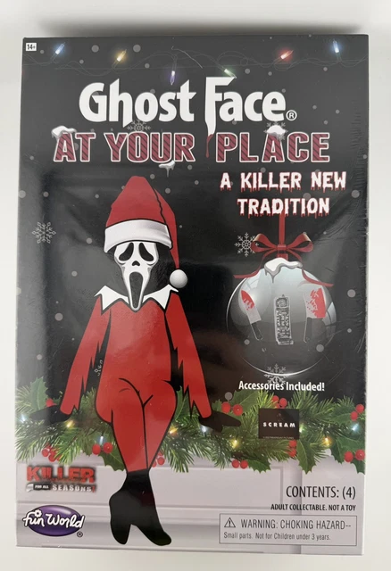RARE SCREAM GHOST Face At Your Place Elf On The Shelf Officially ...