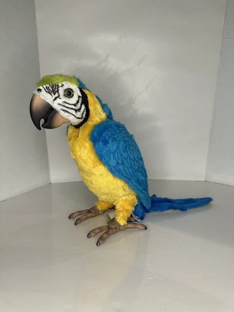FURREAL FRIENDS SQUAWKERS McCaw Interactive Talking Parrot Bird Only ...