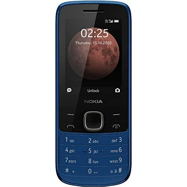 TÉLÉPHONE NOKIA 225 4G double SIM avec batterie longue durée, appareil ...