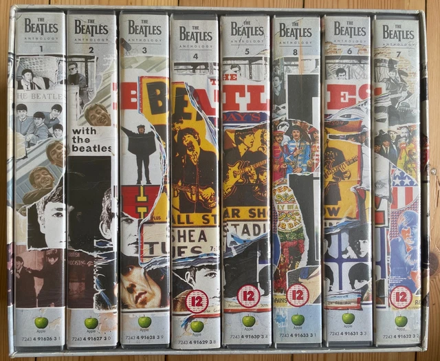 THE BEATLES ANTHOLOGY 1996 VHS Video Box Set x 8 Tapes - EMI Apple £15.00 - PicClick UK