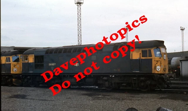 ORIGINAL 35MM Slide Railway Diesel /Steam- 26007 - c1980 £3.75 ...