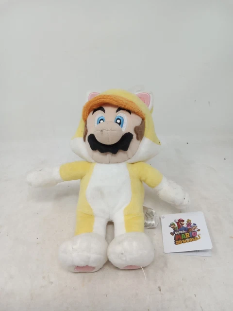 SUPER MARIO 3D World Cat Mario Plush Soft Toy With Tags £19.99 ...