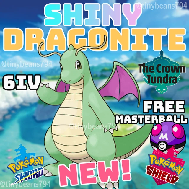 🔥SHINY DRAGONITE🔥6IV BATTLE READY AVAILABLE NOW🔥Pokemon Sword and Shield🔥 $4.00 - PicClick AU