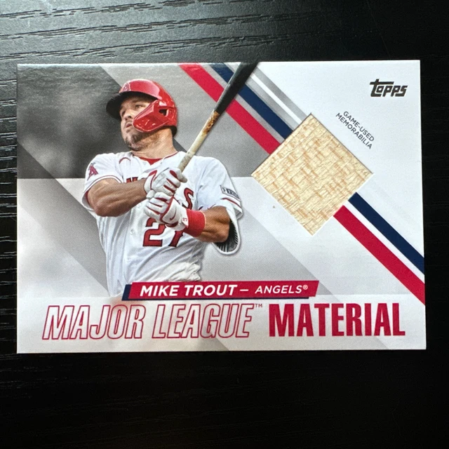 CARTE MATÉRIELLE 2024 Topps Series 2 Mike Trout Major League #MLM2-MTR EUR 1,84 - PicClick FR