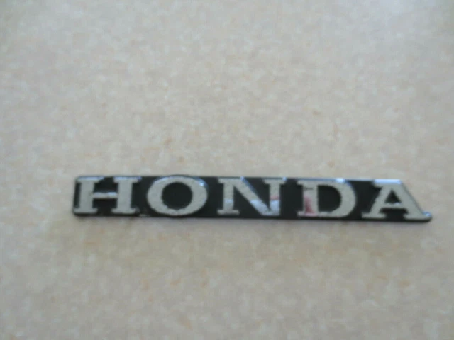 ORIGINAL HONDA CAR plastic badge // emblem - 6 3/4 inches wide ...