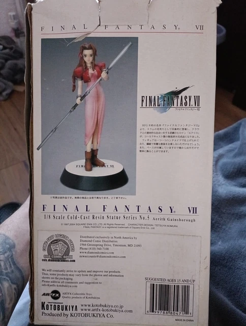 RARE 1/8 SCALE Aerith Aeris Final Fantasy VII 7 FF7 FFVII Kotobukiya ...