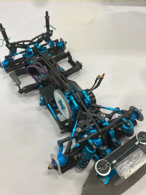 TAMIYA TA05 FULL Custom Carbon Chassis Drift Spec 1/10 RC Car Chassis ...