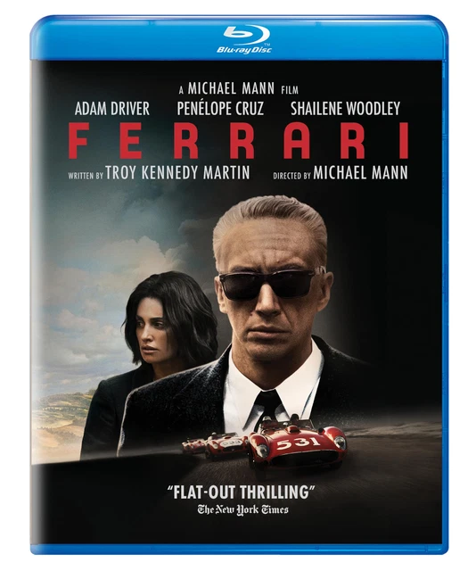 FERRARI (BLU-RAY) ADAM Driver Penélope Cruz Shailene Woodley Jack O ...