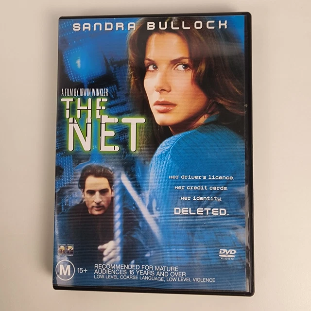 THE NET DVD Sandra Bullock 1995 movie Region 4 £4.85 - PicClick UK