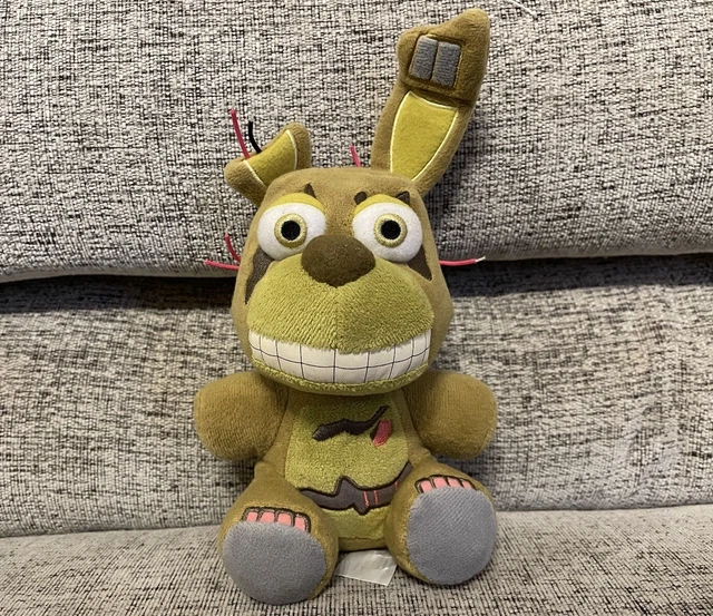 FUNKO FIVE NIGHTS At Freddy’s: 8 Inch Springtrap Plush Toy Fnaf Rare ...