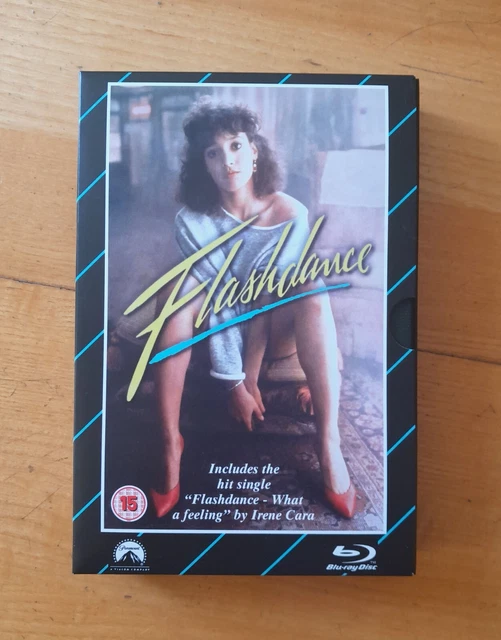 FLASHDANCE - BLU-RAY OOP Limited HMV VHS Range Edition Poster - English EUR 39,99 - PicClick IT