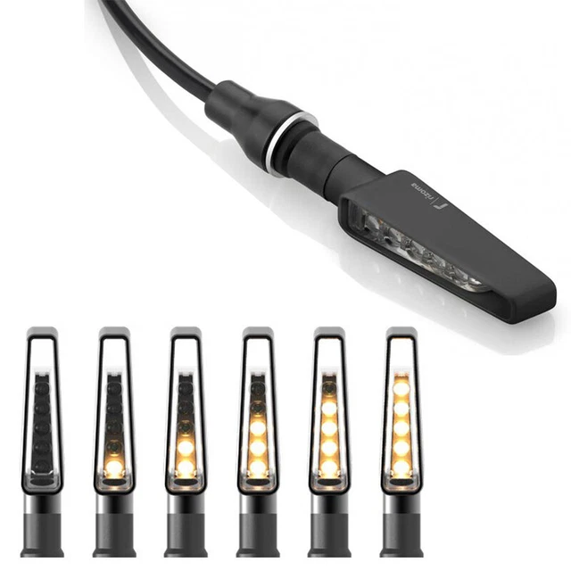 RIZOMA 'VISION' SEQUENTIAL LED motorcycle indicator. black (single) £85 ...