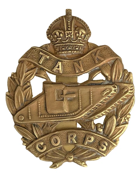 WWI BRITISH ARMY Labour Corps volunteers white metal Cap Badge 35 x 28 ...