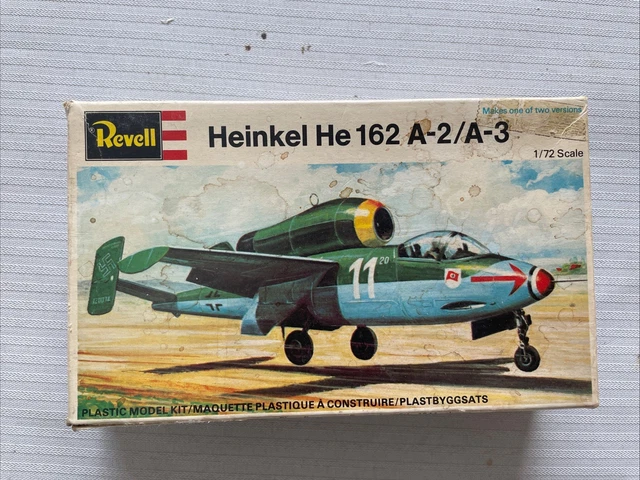 REVELL HEINKEL HE 162 A-2 / A-3 Model Aircraft : Scale 1:72 £4.87 ...