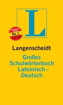 LANGENSCHEIDTS GROSSES SCHULWÖRTERBUCH, Lateinisch-Deu... | Livre | état très bon EUR 4,72 ...