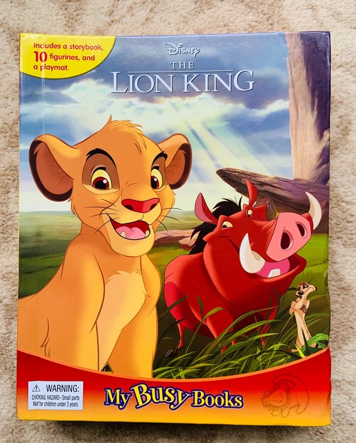 DISNEY THE LION King My Busy Books with 10 Figurines - New and Sealed £11.11 - PicClick UK