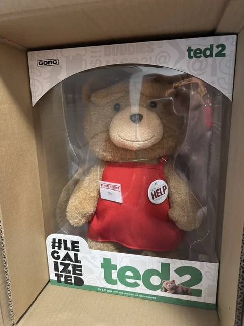 GENUINE POP MART ted2 ted Action Plush Toy 300mm New Action Figure Toy ...