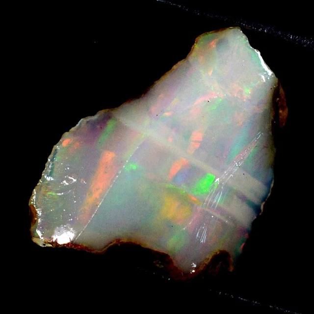 04.70 CARATS 100% Naturel Welo D'Éthiopie Opale Cabochon 13x18 MM Gemme ...