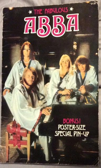 THE FABULOUS ABBA 1976 Large Australia Magazine POSTER BOOK abba $65.00 ...