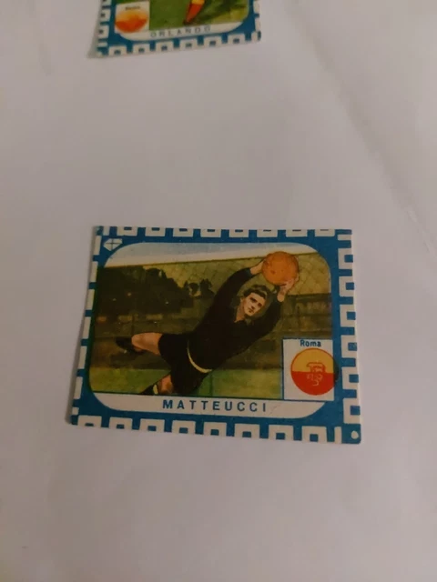 EDIZIONE CICOGNA FIGURINA Calcio 1962/63 Di Matteucci Della Roma EUR 2,99 - PicClick IT