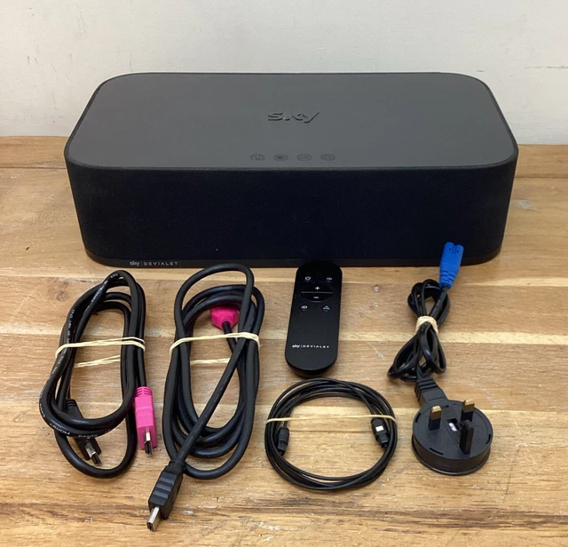 SKY DEVIALET SOUNDBOX Class D Amplifier Black WA £14.99 - PicClick UK