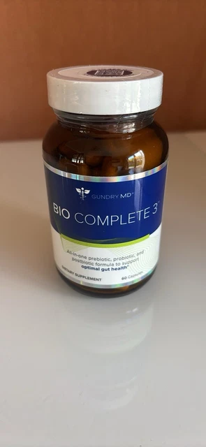 GUNDRY MD BIO Complete 3 Capsules, 60-Count £18.24 - PicClick UK