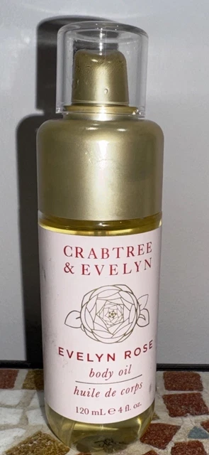 CRABTREE & EVELYN - Evelyn Body Oil 120Ml £15.99 - PicClick UK