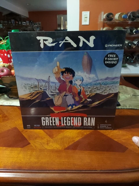 GREEN LEGEND RAN [ Anime VHS Box Set ] English Subtitled w Booklet ...