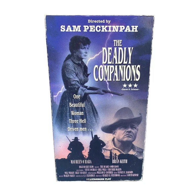 VINTAGE THE DEADLY Companions (VHS) Western Cowboys Classics - VERY ...