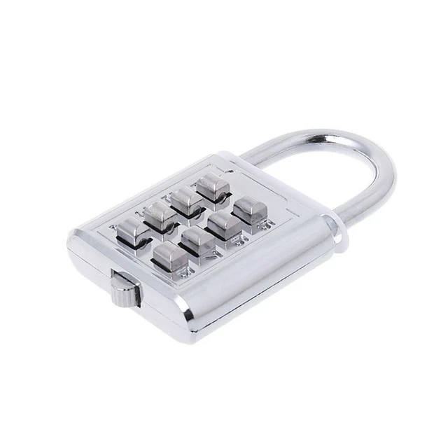 4 DIGIT SECURITY Code Padlock Shackle Lock Set Your Own Combination ... 4 DIGIT SECURITY Code Padlock Shackle Lock Set Your Own Combination ...