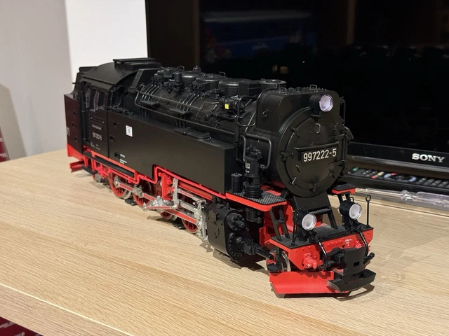 LGB 21812 DR Steam locomotive MTS, sound and Lights £900.00 - PicClick UK