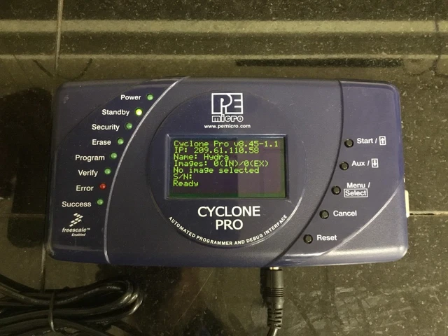 P&E DEBUGGER PRO IN-CIRCUIT CYCLONE PRO Programmer with LCD $100.00 ...