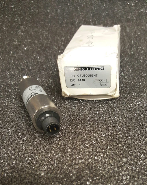 SENSOR TECHNICS CTU9005GN7, Pressure Transmitter, 0-5 PSIG $46.10 ...