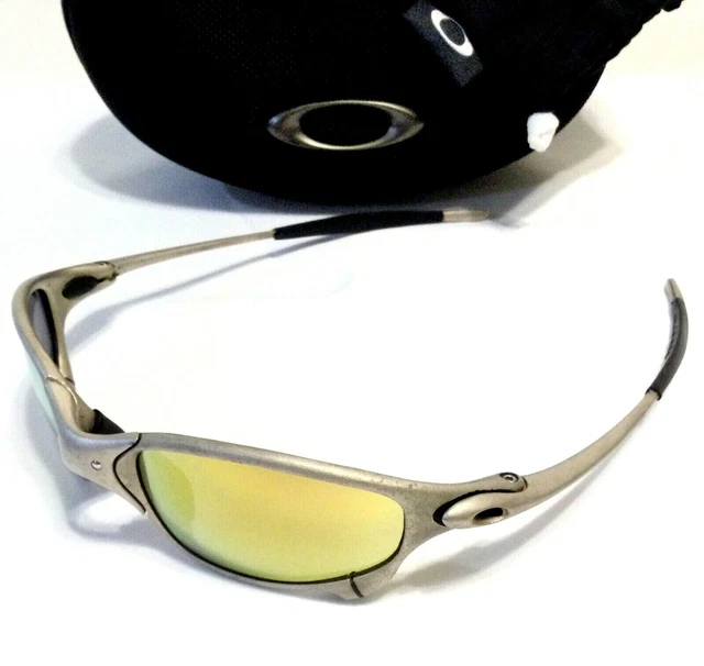 OAKLEY JULIET X-METAL SUNGLASSES 1st Gen Plasma Frames w Gold Mirror ...