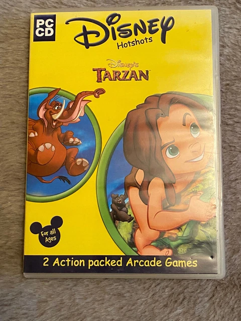 DISNEY HOTSHOTS - Tarzan Jungle Tumble etc - 2000 Windows PC CD-ROM £0. ...