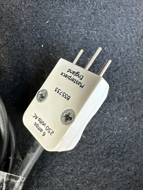 VINTAGE HI FI Plug BS5733 Masterpiece England Plug (250V, 6 Amps) £17. ...
