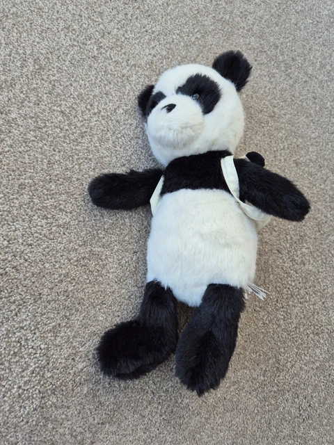 JELLYCAT BACKPACK PANDA Soft Plush Toy Rare Official 100% Genuine Bnwt ...