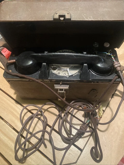 VINTAGE BAKELITE TELEPHONE £40.20 - PicClick UK